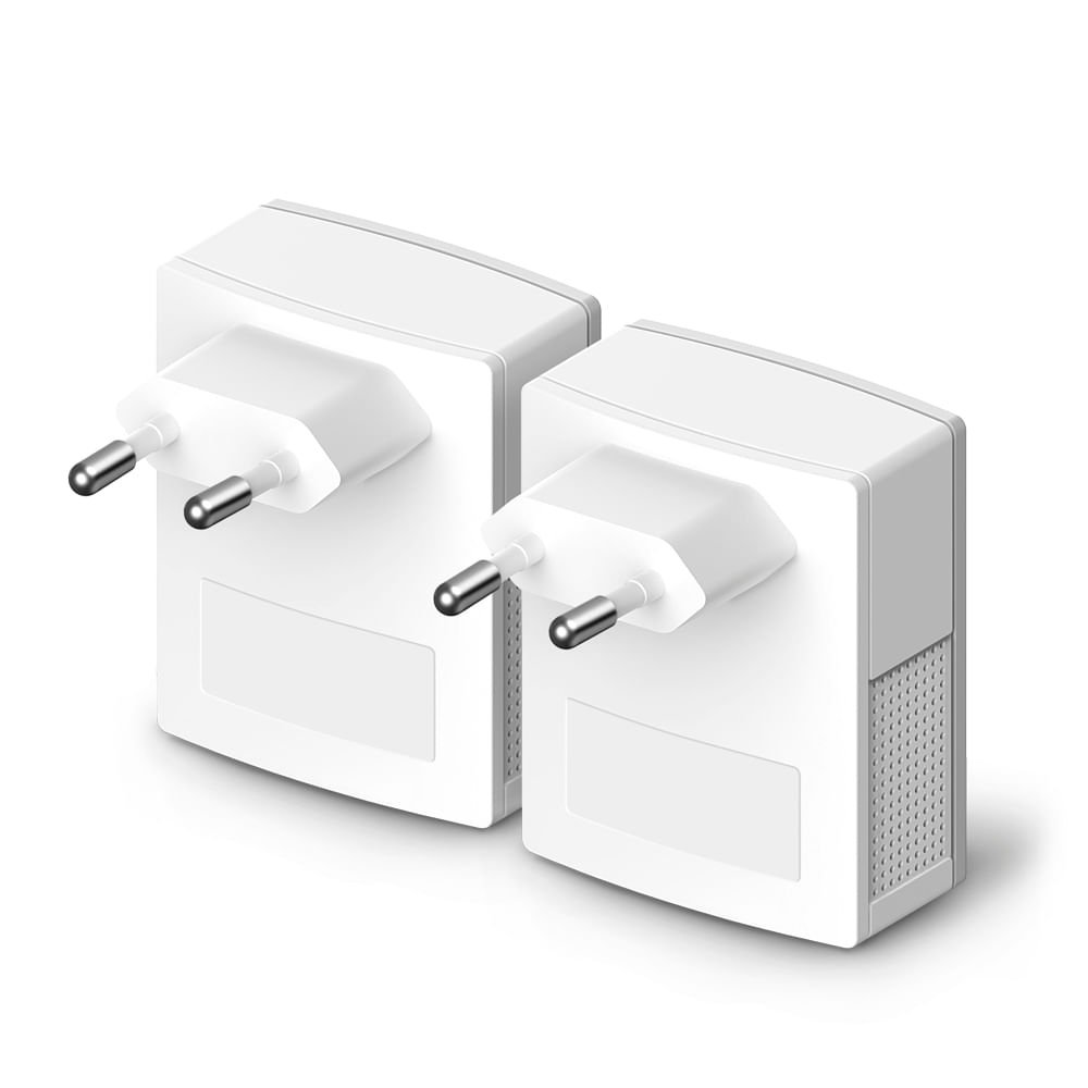 KIT 2 ADAPTADOR DE HOMEPLUG ETHERNET TP-LINK TL-PA411KIT 500MBPS NANO ...