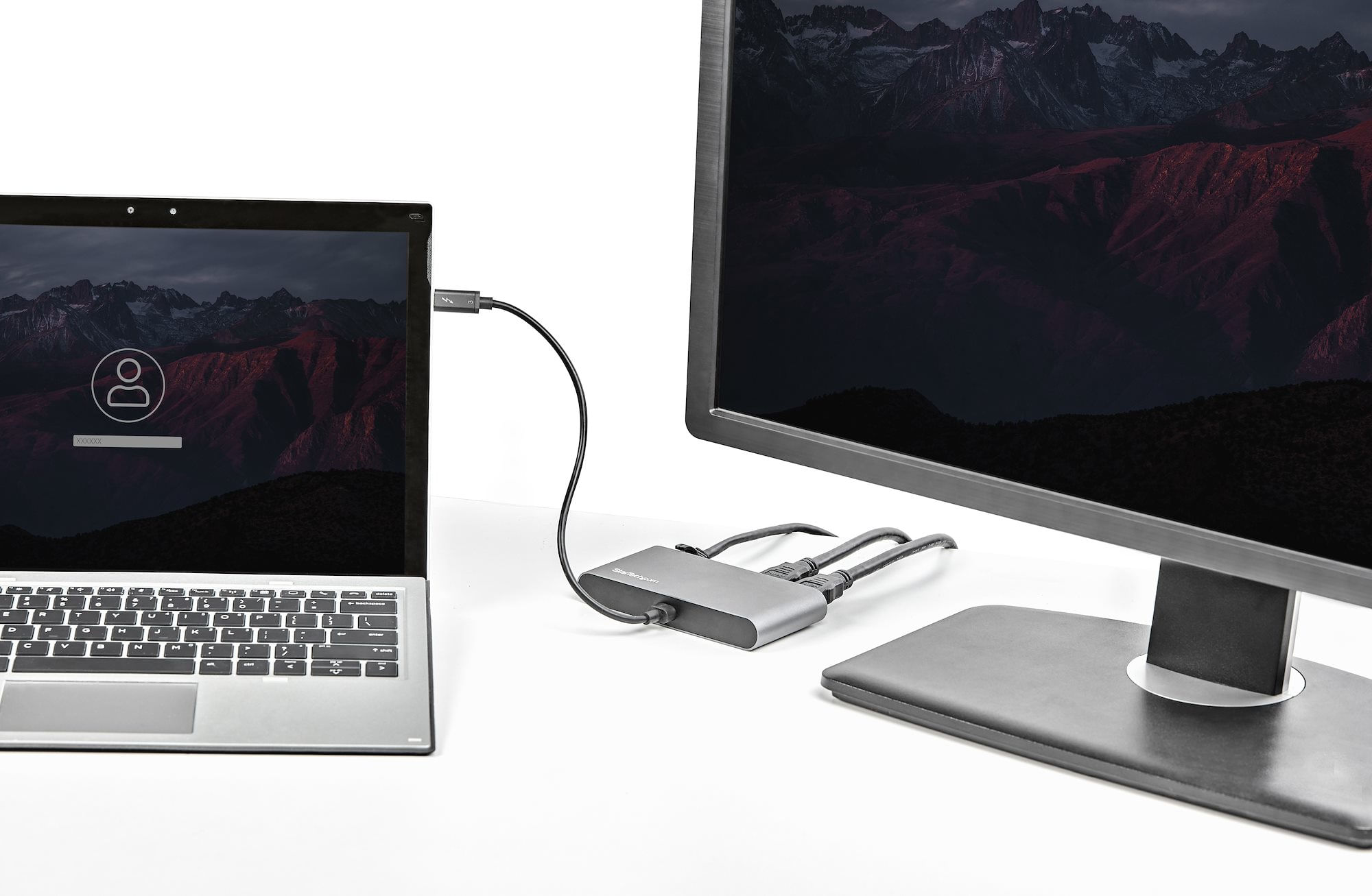 Thunderbolt 3 mini dock x2 HDMI monitors - PCBox