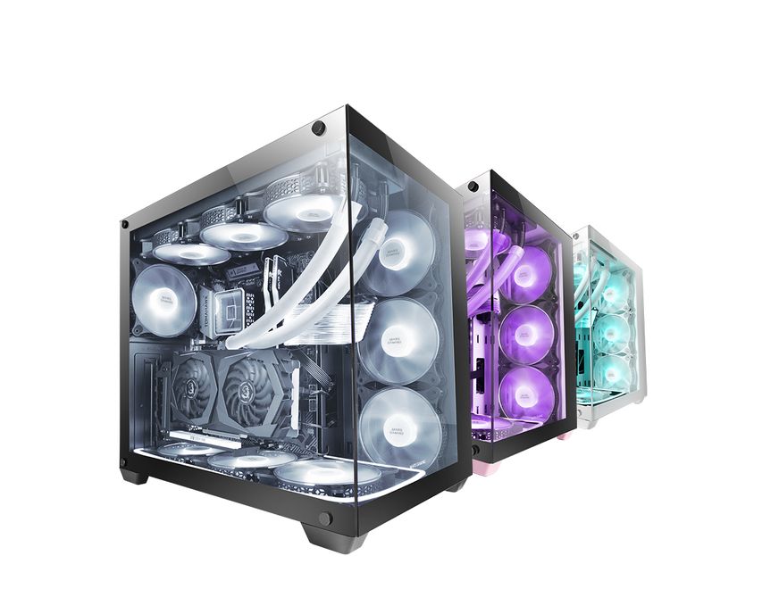 MARS GAMING CAJA TORRE E-ATX XXL MCV4 NEGRO - PCBox