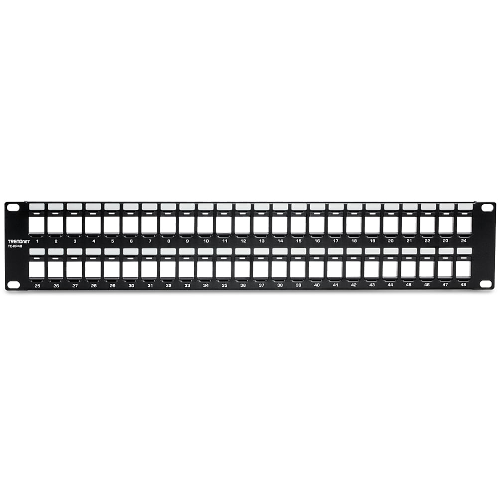 24-PORT KEYSTONE PATCH PANEL