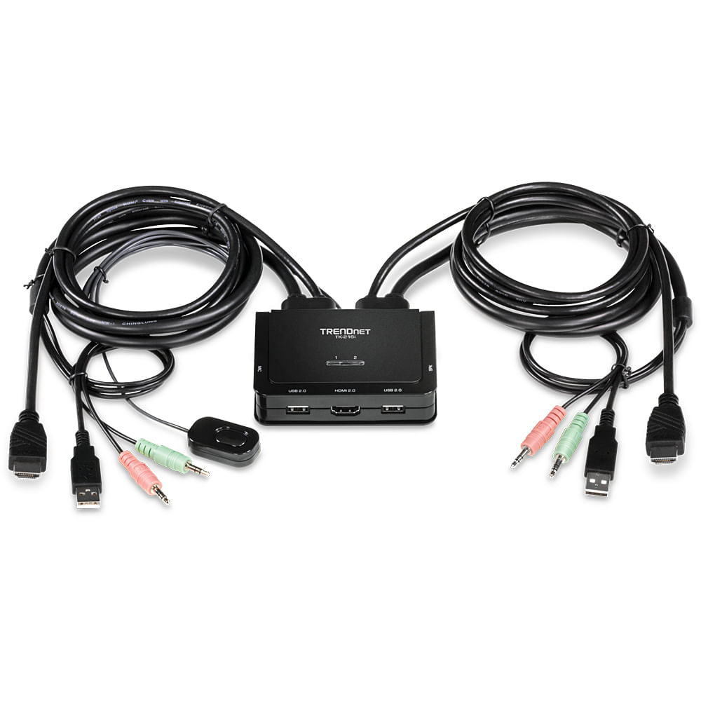 2-PORT 4K HDMI KVM SWITCH - PCBox