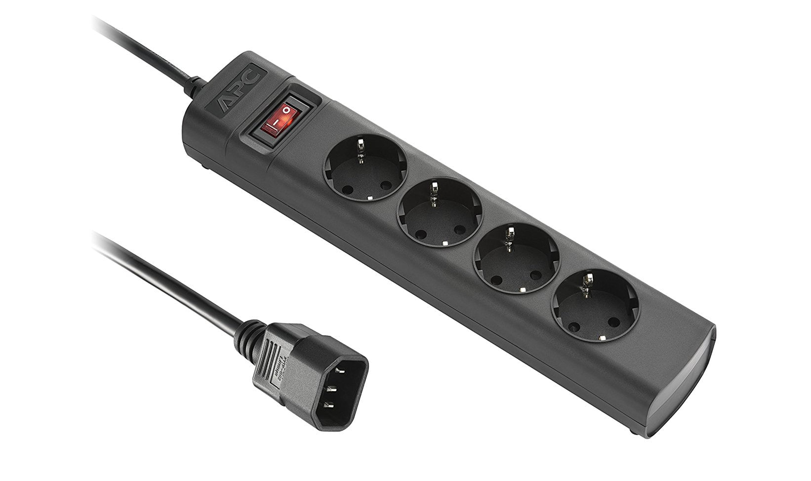 POWER STRIP IEC C14 TO 4 OUTLET PROTECT.CONT.CEE 7/3 230V DE IN - PCBox