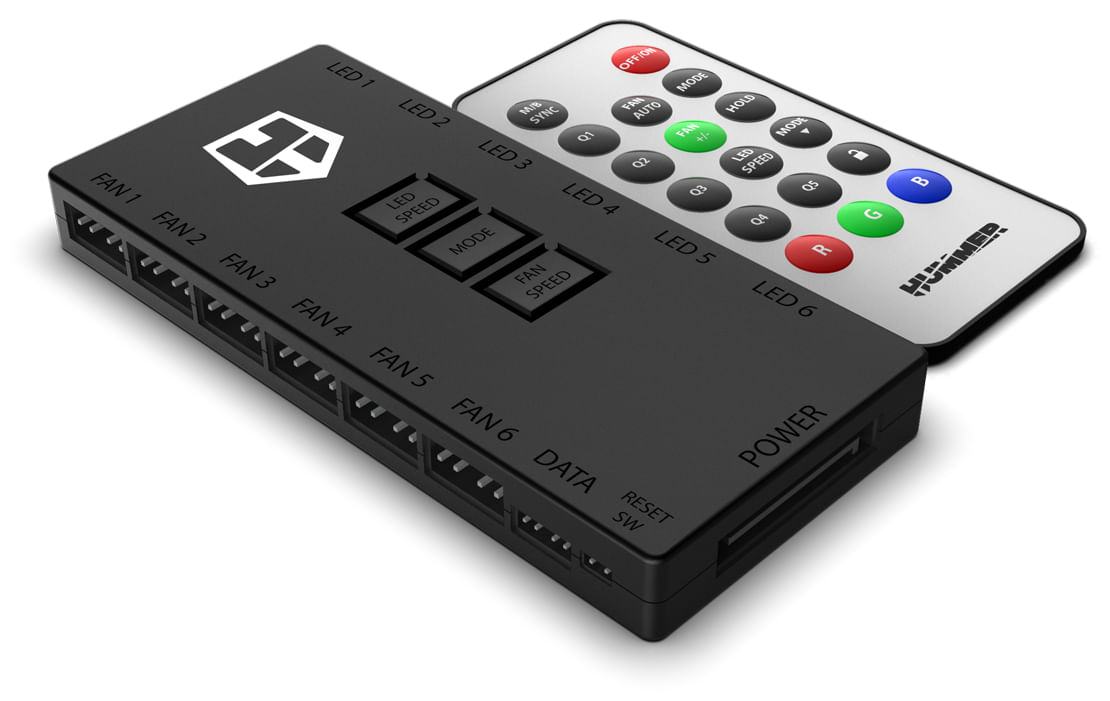 Nox HUMMER R-HUB Controlador ARGB Led/Ref. - PCBox