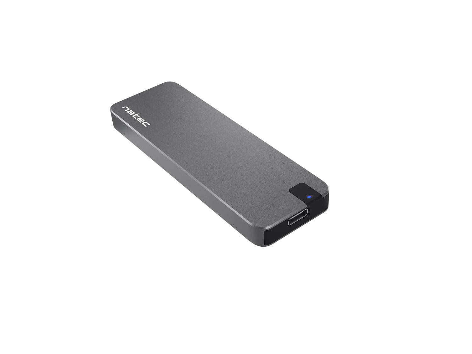CAJA EXTERNA NATEC RHINO SSD M.2 NVMe PCIe USB-C 3.1 GEN2 ALUMINIO - PCBox
