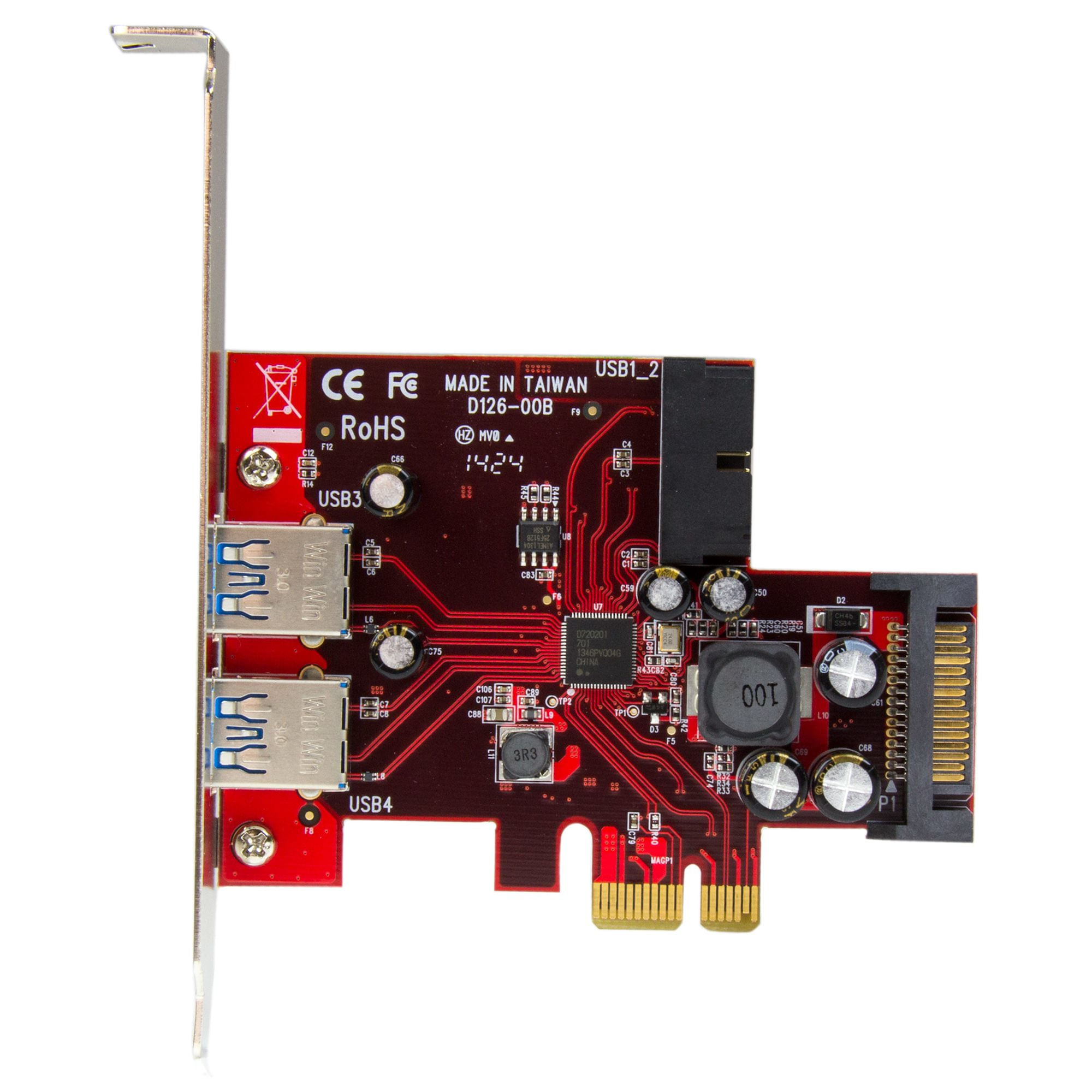 4PORT PCIE USB 3.0 ADAPTER CARD - PCBox