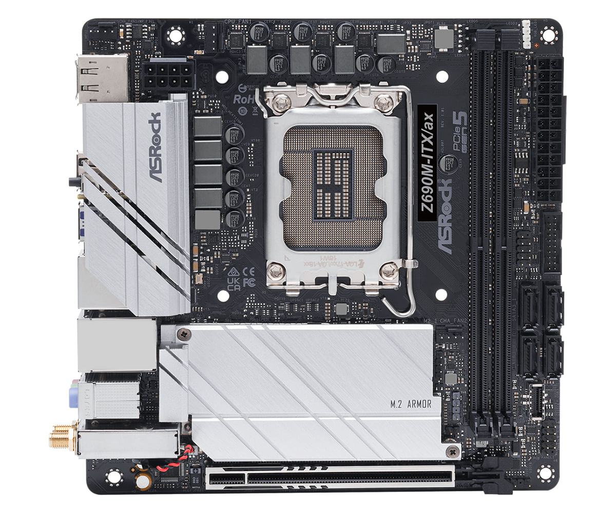 ASROCK Intel Z690M-ITX/ax LGA 1700 - PCBox