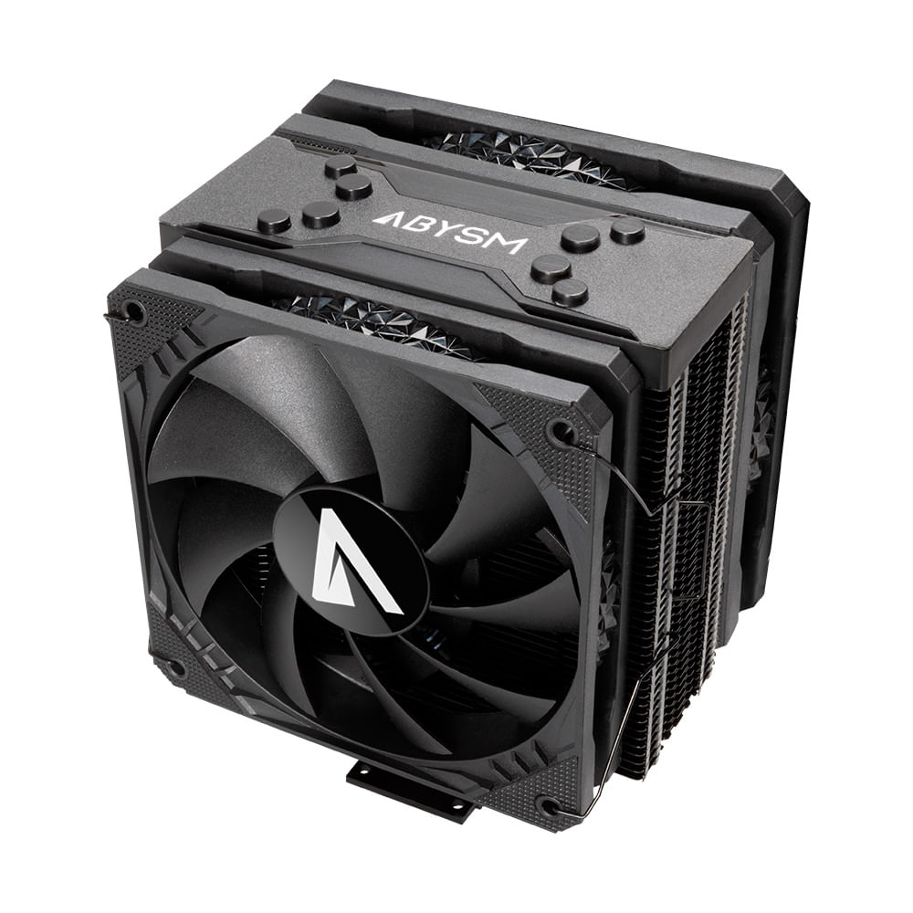 CPU AIR COOLER SNOW IV BLACK - ABYSM - - PCBox