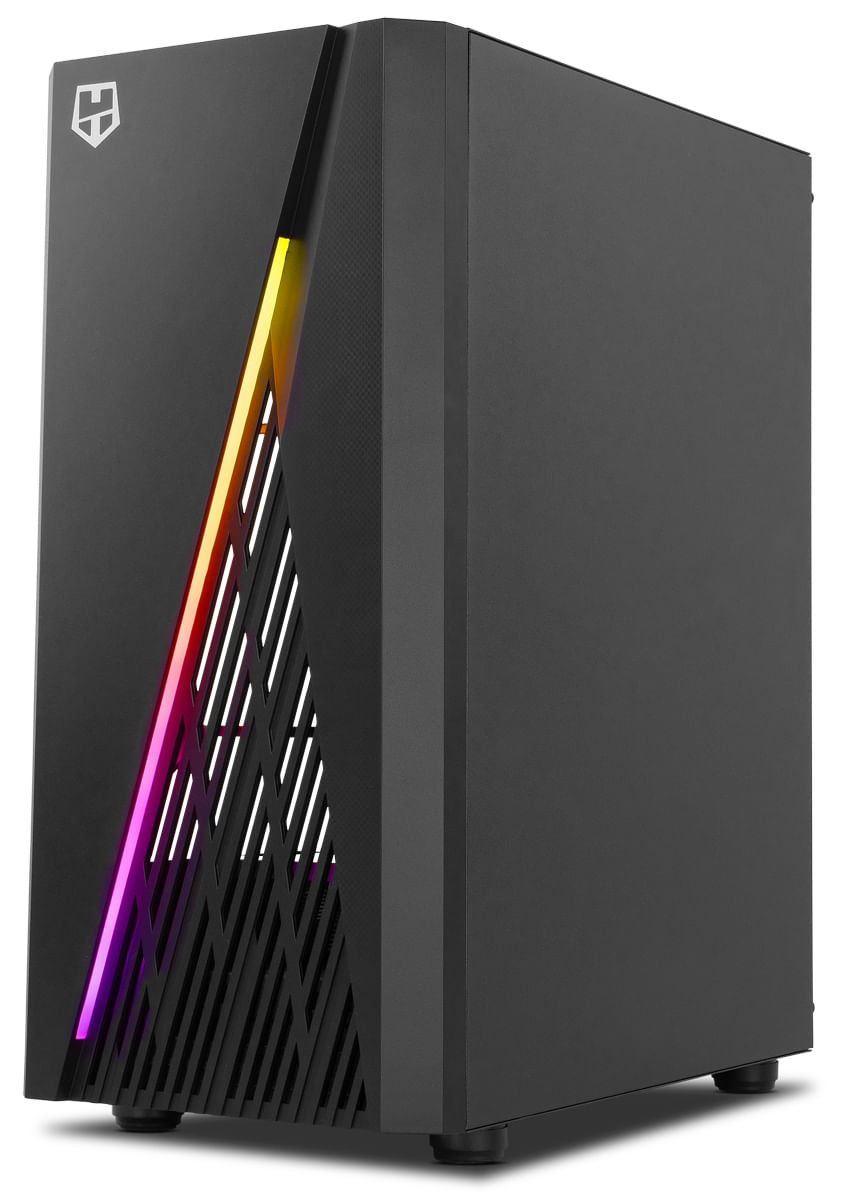 Caja NOX Hummer FrostRGB Negro - PCBox